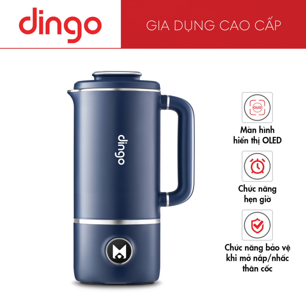 Máy Xay Nấu Đa Năng Mini DINGO DCB600 - Hai Cối Linh Hoạt Nấu Sữa, Pha ...